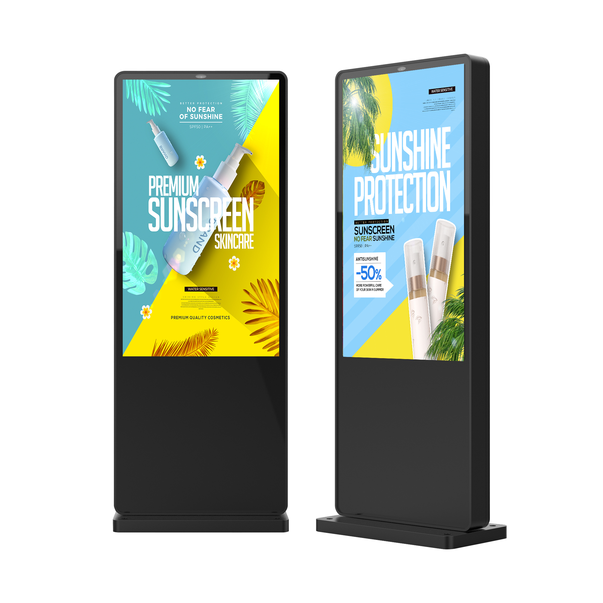 digital signage kiosk for outdoor environments