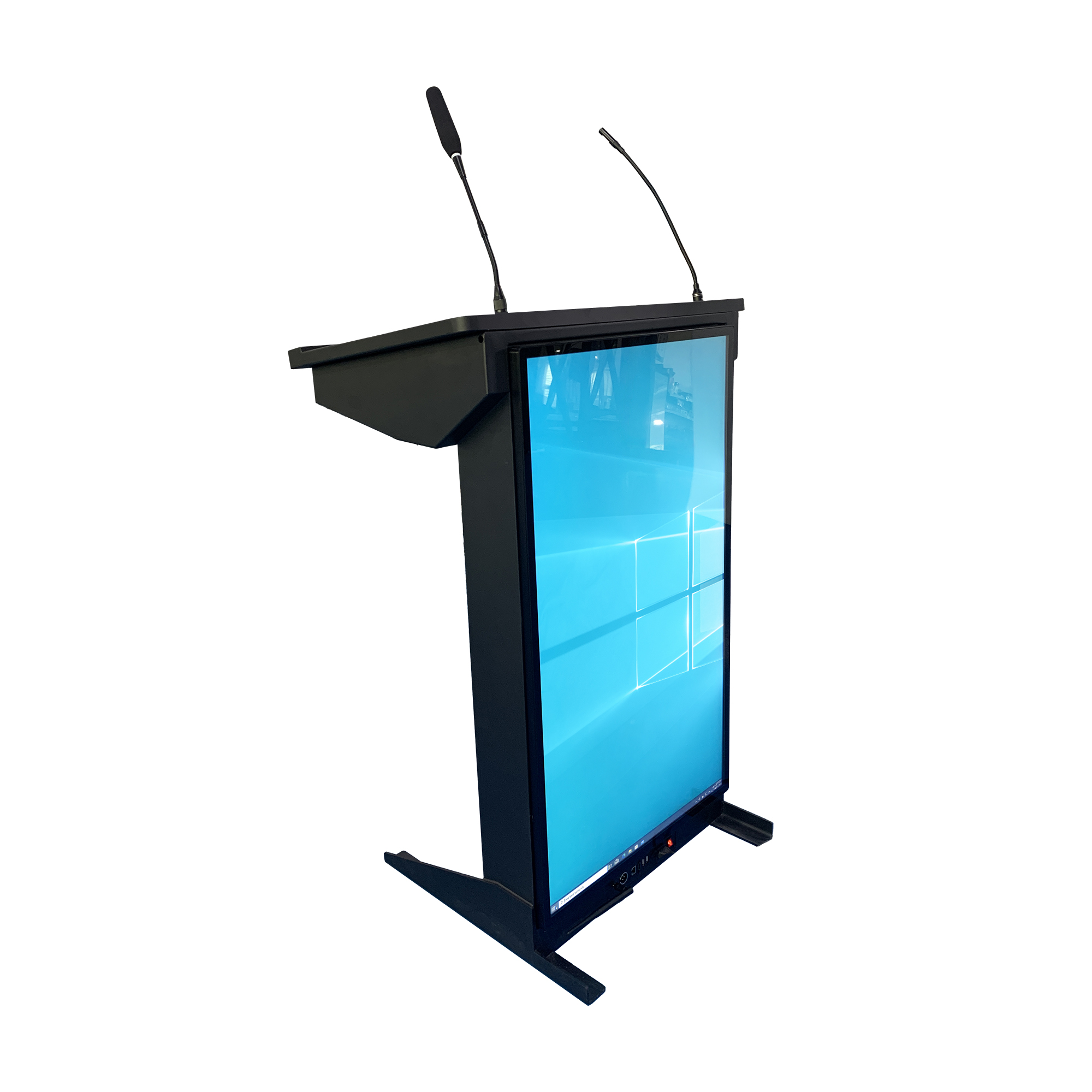 2024 Customized Multimedia Podium Lectern with 43" Front Screen: The ...