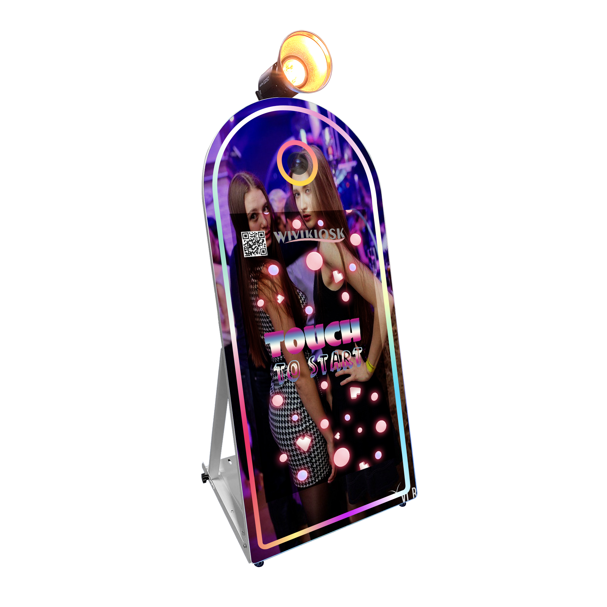 Augmented Reality Wedding Photo Booth - Portable Magic Mirror Kiosk